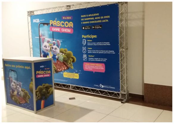 Backdrop personalizado para sua empresa.